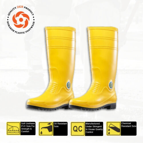Boot Shoe – (Yellow) | Safety Boot Malaysia | Safety Boot Supplier
